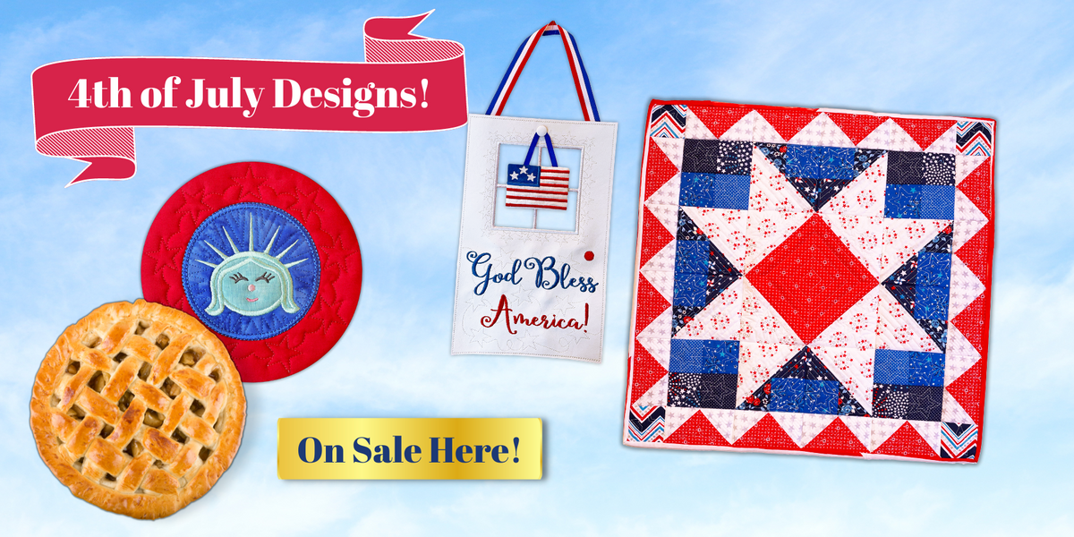 Pickle Pie Designs In the Hoop and Quilt Machine Embroidery Designs