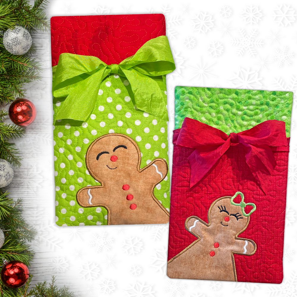 Christmas + Santa In the Hoop Machine Embroidery Designs by Pickle Pie ...