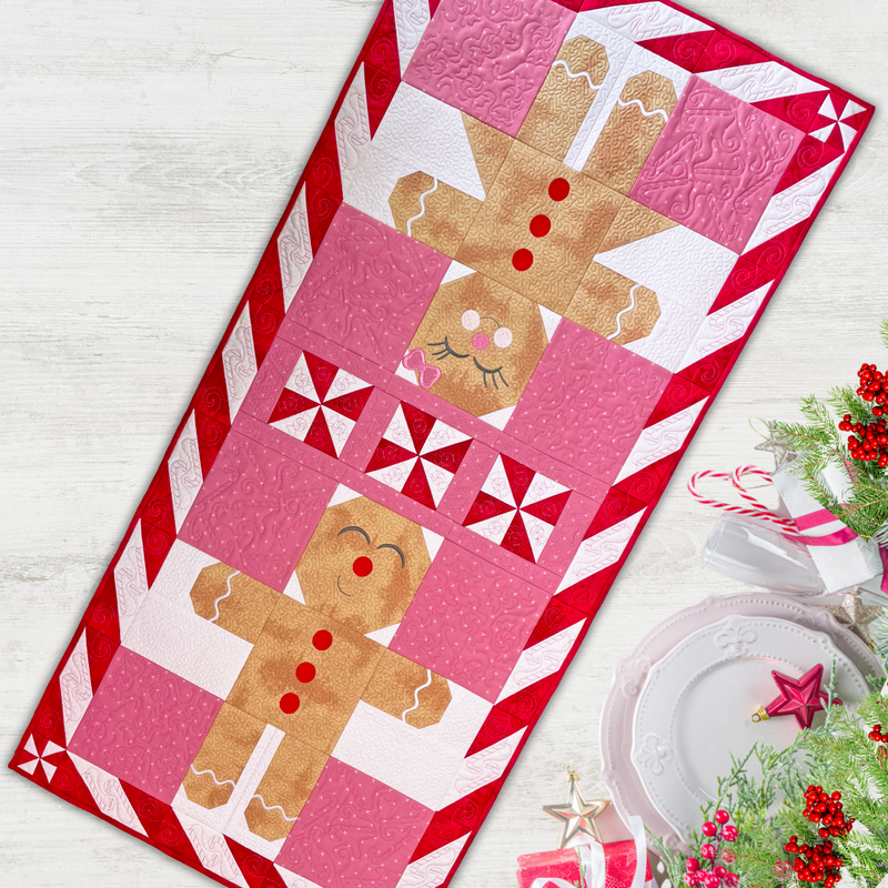 Gingerbread Machine Embroidery Designs - PicklePie Designs