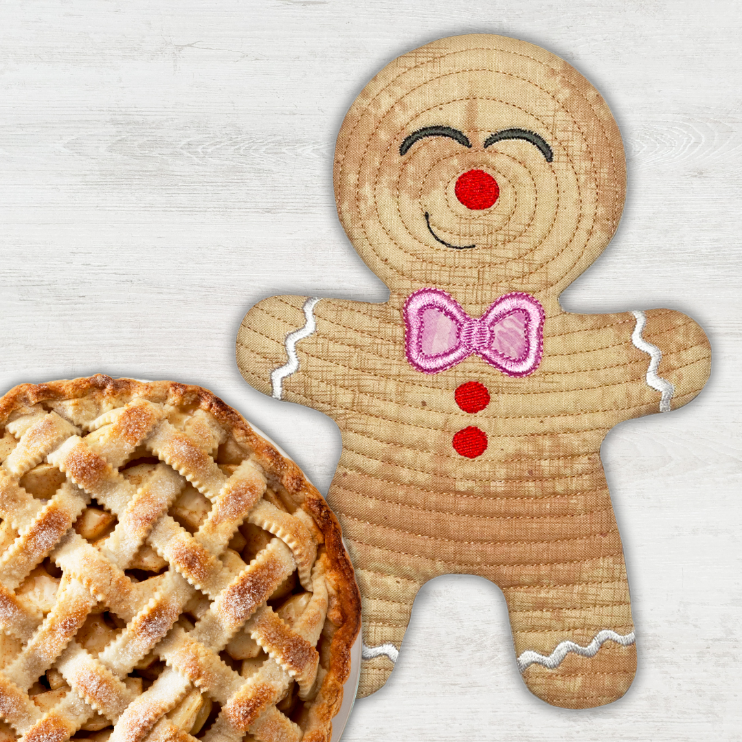 Gingerbread Machine Embroidery Designs - PicklePie Designs
