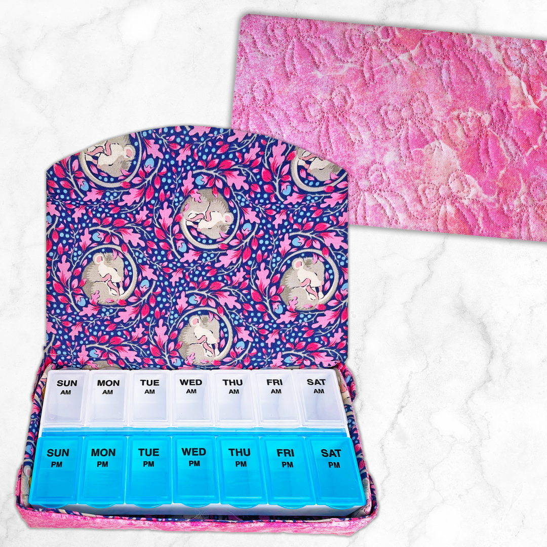 Pill Boxes and More In the Hoop Machine Embroidery Design Set ...