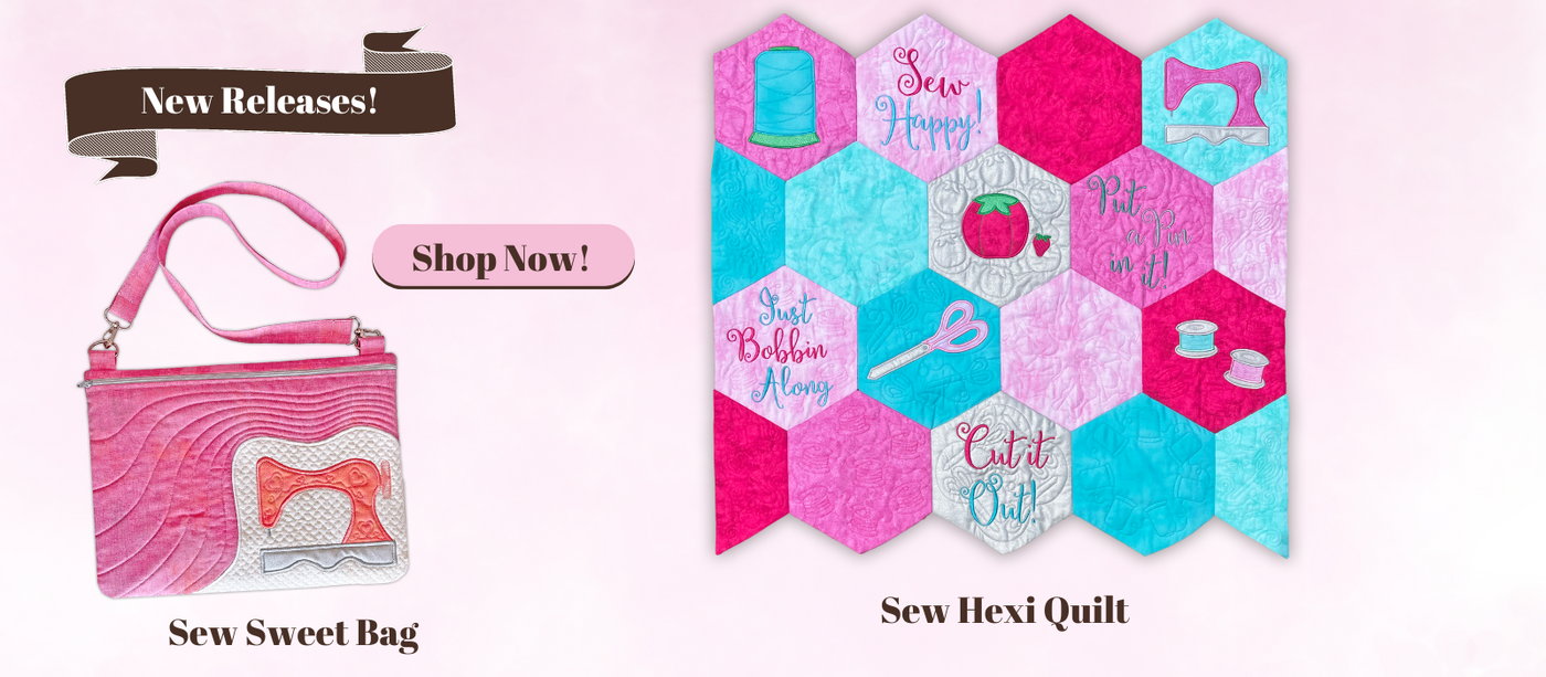 Pickle Pie Designs In the Hoop and Quilt Machine Embroidery Designs