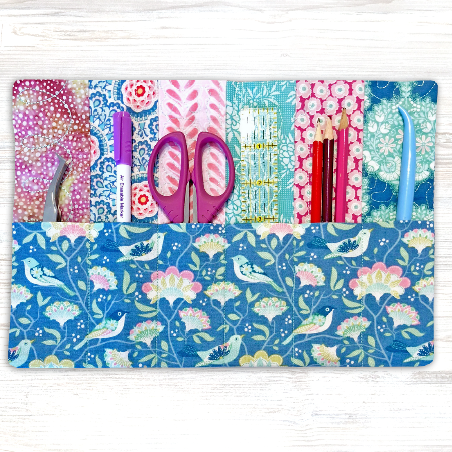 Roly Poly Organizers In the Hoop Machine Embroidery - PicklePie Designs