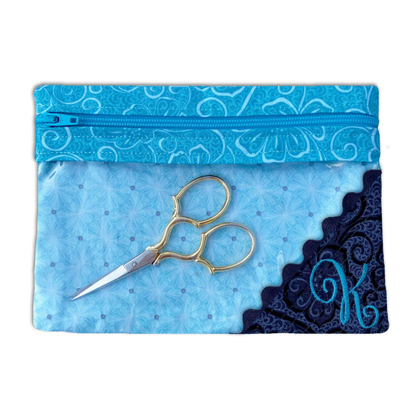 Zip it Up Cases In The Hoop Machine Embroidery - PicklePie Designs