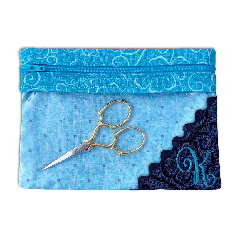 Zip it Up Cases In The Hoop Machine Embroidery - PicklePie Designs