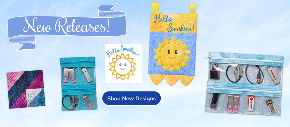 Pickle Pie Designs In the Hoop and Quilt Machine Embroidery Designs